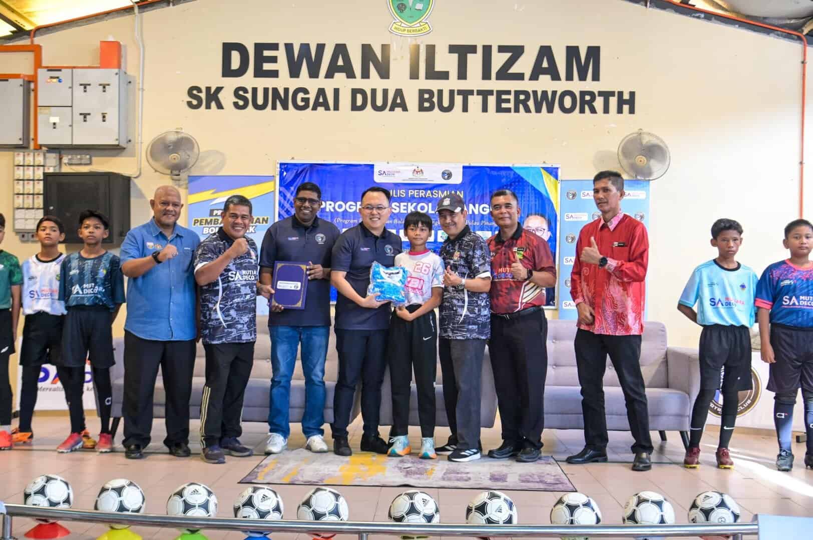 Penang FC, SA Mutiara Deco anjur Program Sekolah Angkat, cungkil bakat ...