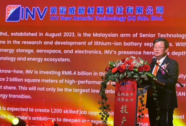 World-renowned battery manufacturer launches first plant in Penang ...