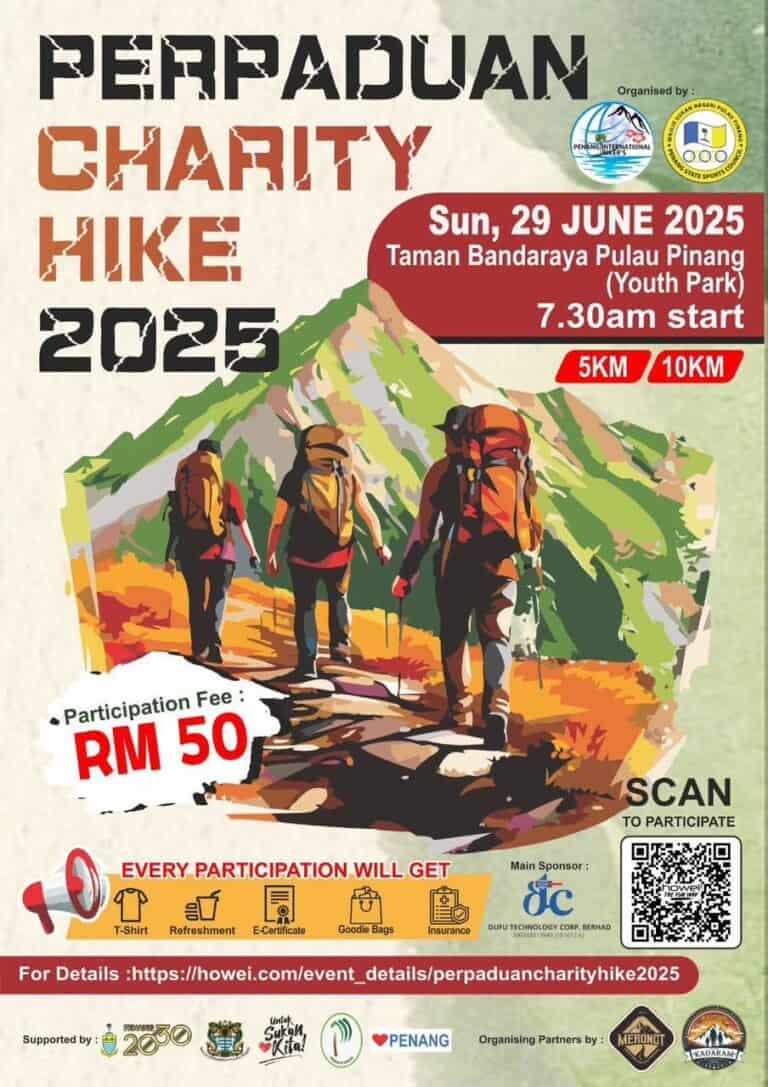 Over 2,000 hikers to join ‘Perpaduan Charity Hike’ at Penang City Park ...