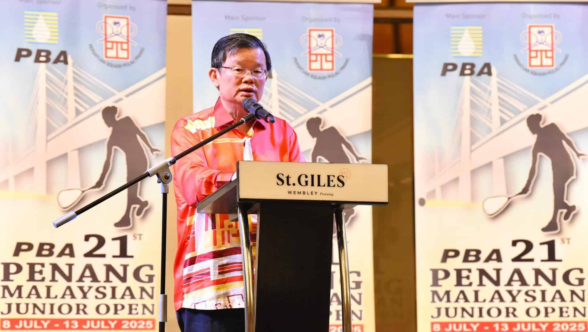21st PBA Penang Junior Open Squash Championship opens with record ...