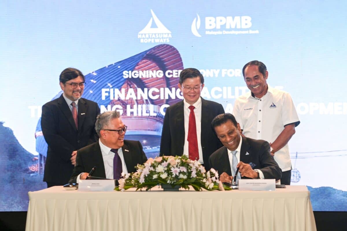 Penang Hill Cable Car to support historic funicular as Hartasuma ...