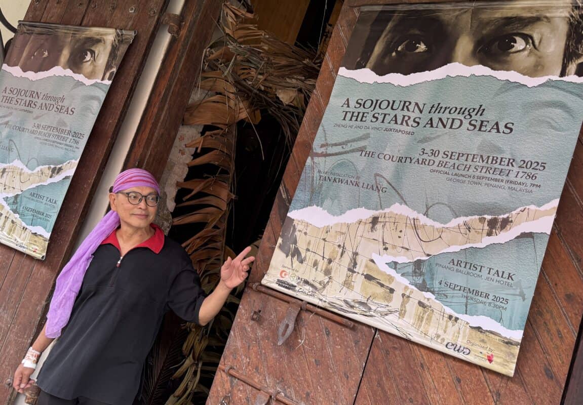Artist Kwank Liang reimagines the voyage of Admiral Zheng He | Buletin Mutiara