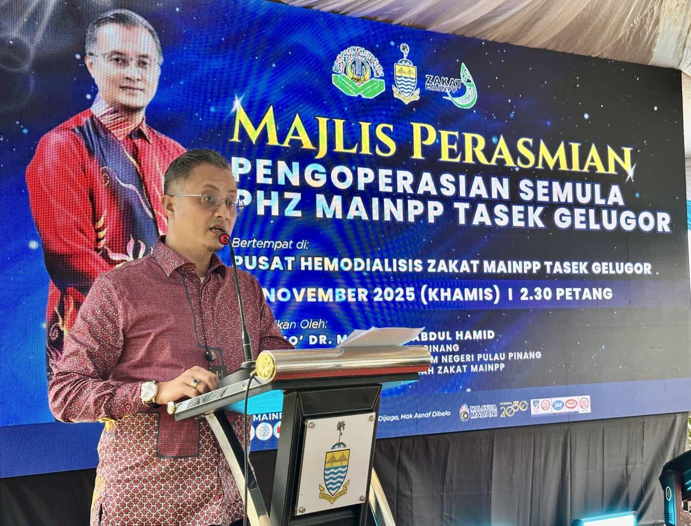 Zakat MAINPP belanja RM1.42 juta hidupkan semula Pusat Hemodialisis Tasek Gelugor | Buletin Mutiara