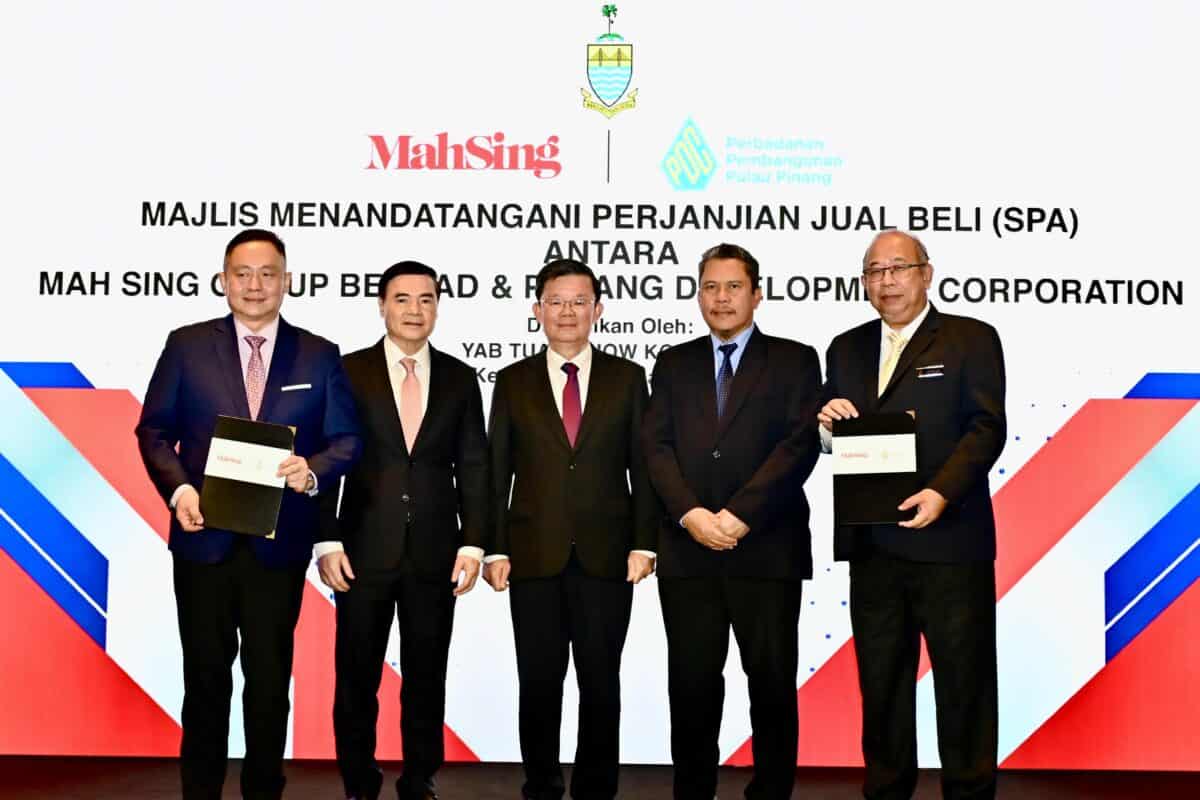 PDC and Mah Sing ink deal for RM528 million M Cora project | Buletin ...