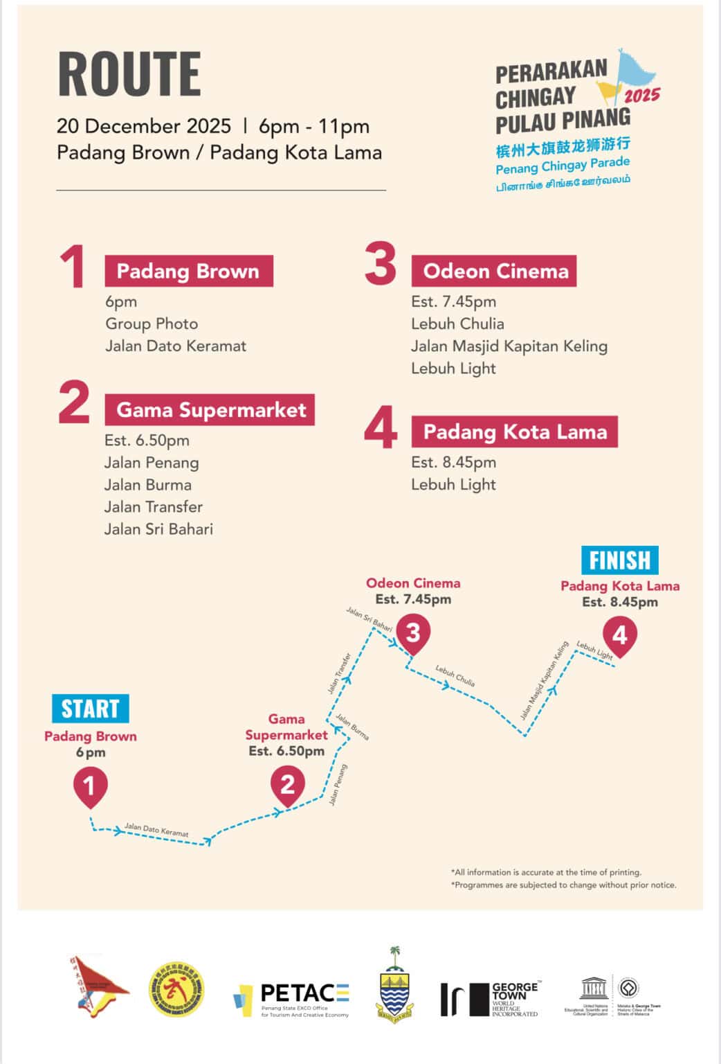 Experience the spectacle of Chingay Parade in Penang this weekend ...