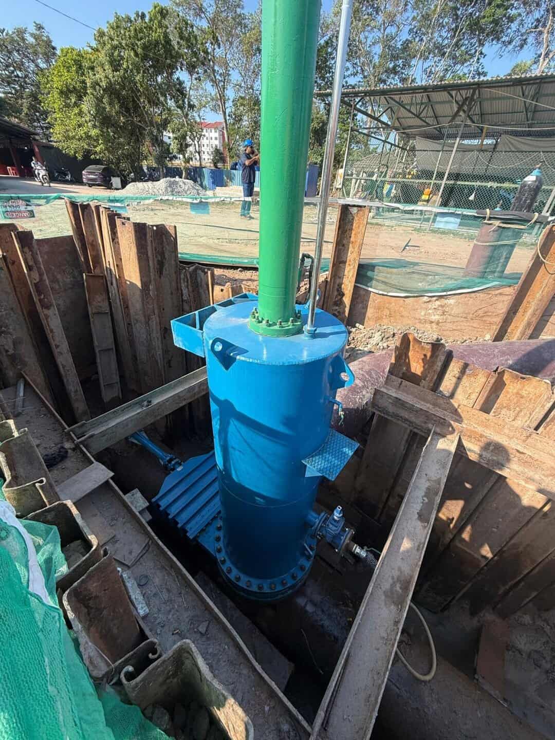 槟供水机构采用新技术衔接北赖河管道 工程期间不实行计划性断水 | Buletin Mutiara