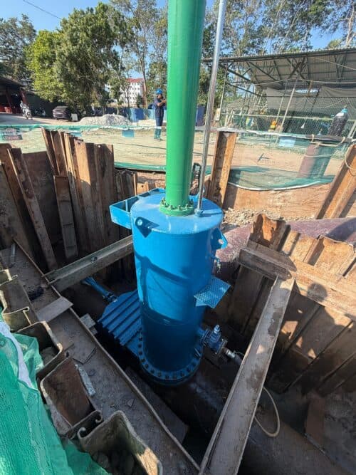 槟供水机构采用新技术衔接北赖河管道 工程期间不实行计划性断水 | Buletin Mutiara